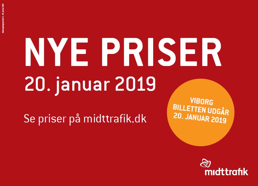 Information om nye priser - Midttrafik