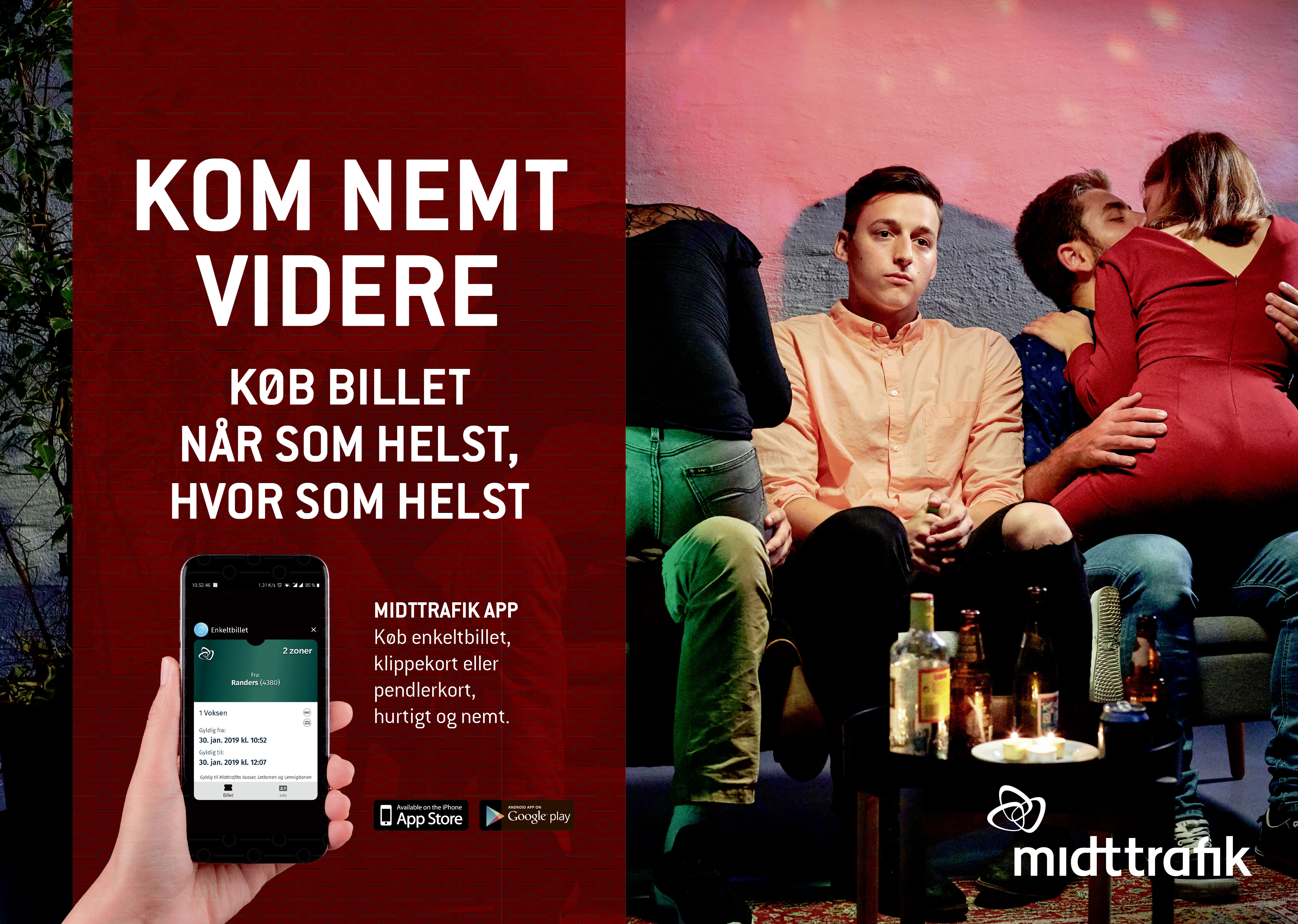 Nye billetter i Midttrafik app - Midttrafik