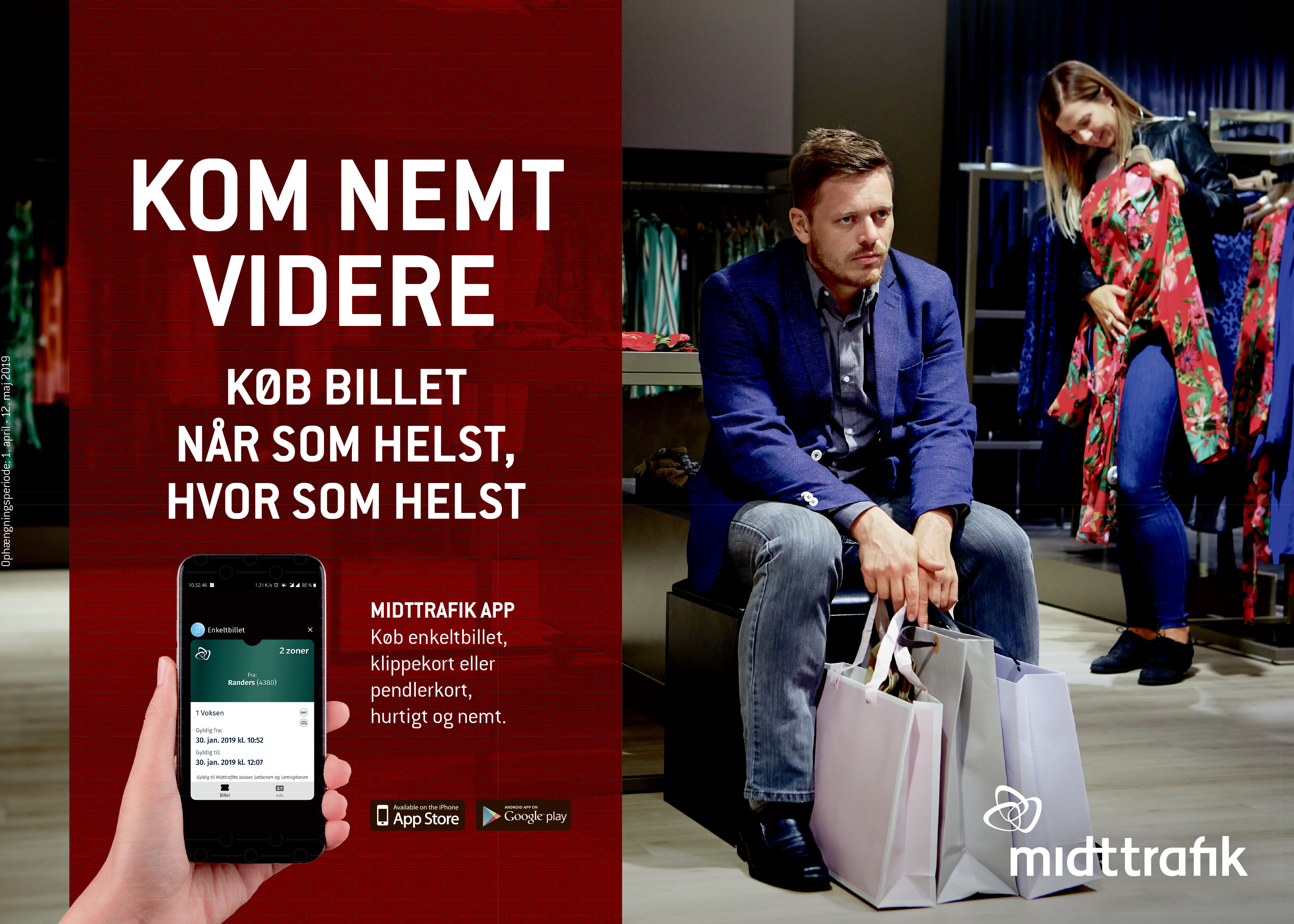 Nye billetter i Midttrafik app - Midttrafik